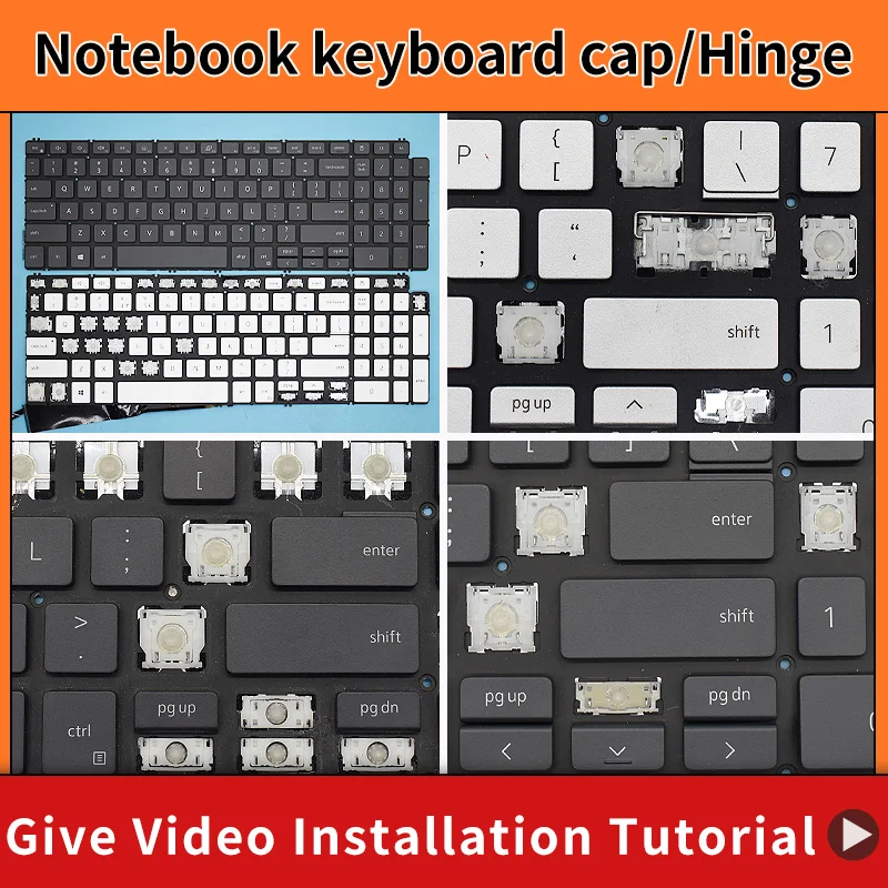 Replacement-Keycap-Key-cap-Hinge-for-Dell-Latitude-3510-P101F-Vostro ...