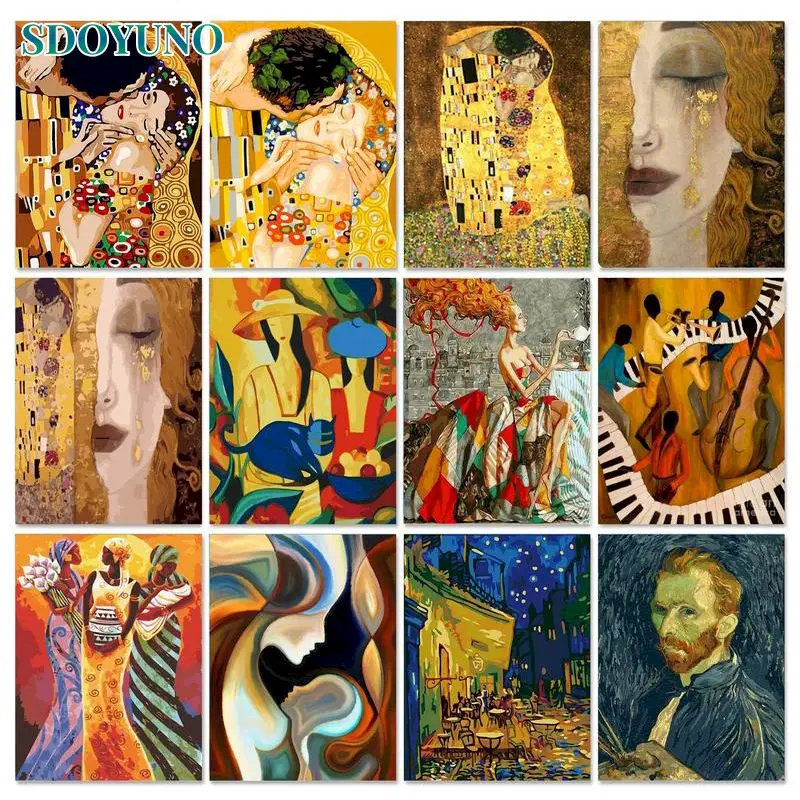 Painting Numbers Art Paint Number Abstract | Oil Painting Numbers ...