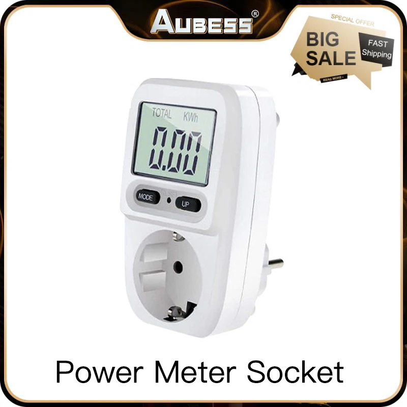 Electricity-Power-Meter-Wattmeter-LCD-Energy-Meter-Socket-Electric ...