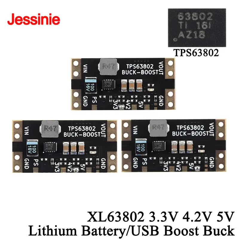 5pcs/1pc XL63802 Lithium Battery USB Automatic Voltage Regulator Step ...