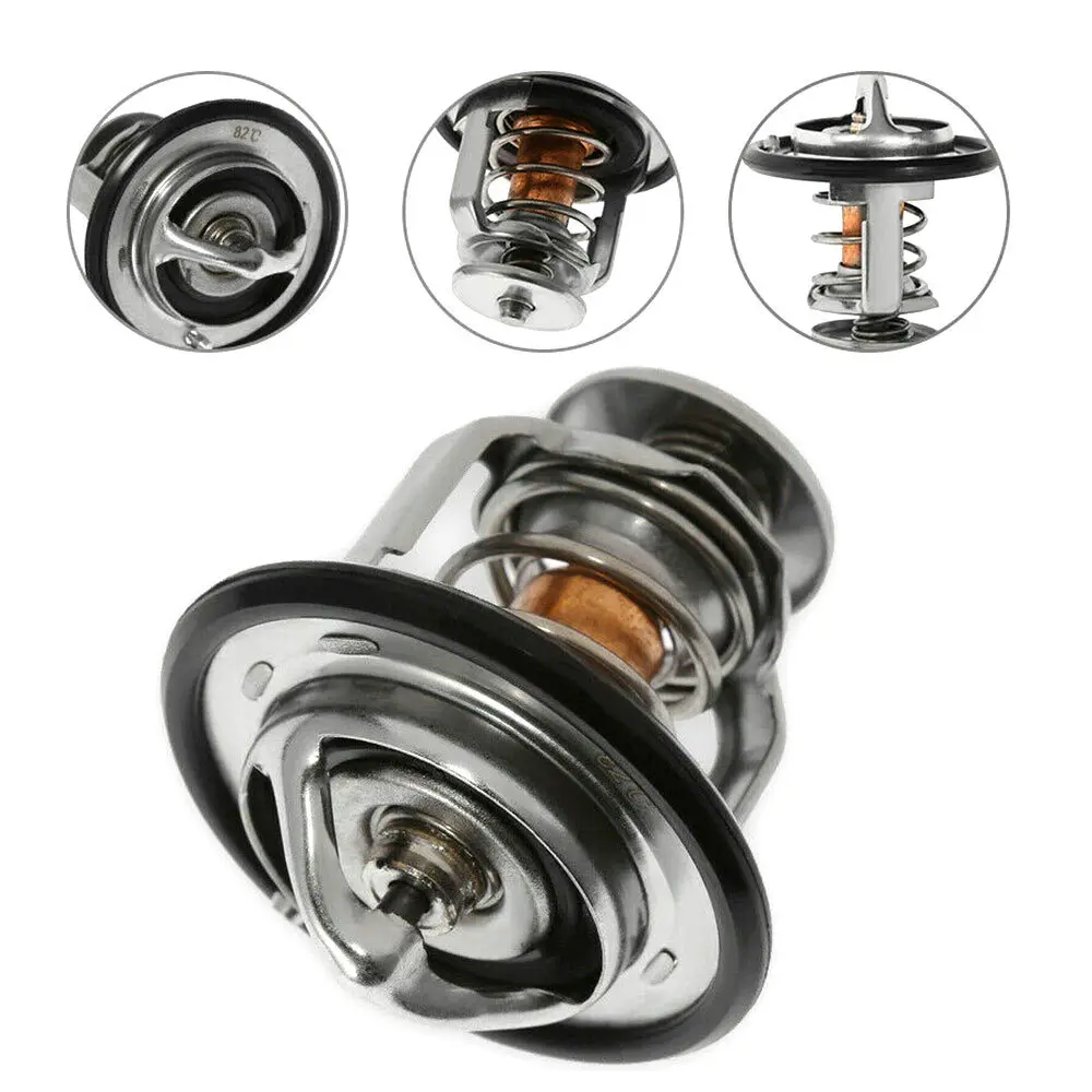 High quality New For 90916-03075 82℃ Engine Coolant Thermostat Toyota ...