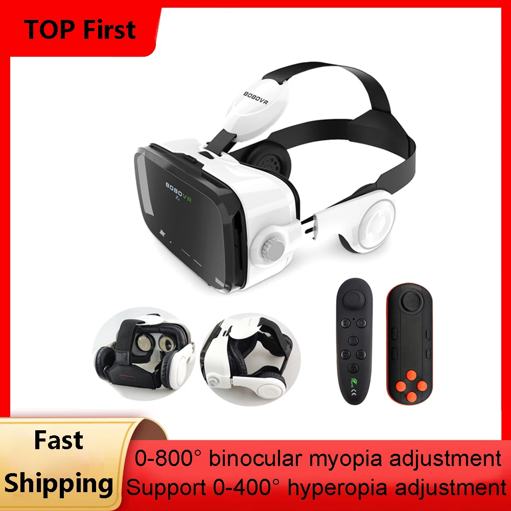 BOBOVR-Z4-of-Random-Color-Leather-3D-Cardboard-Helmet-Virtual-Reality ...