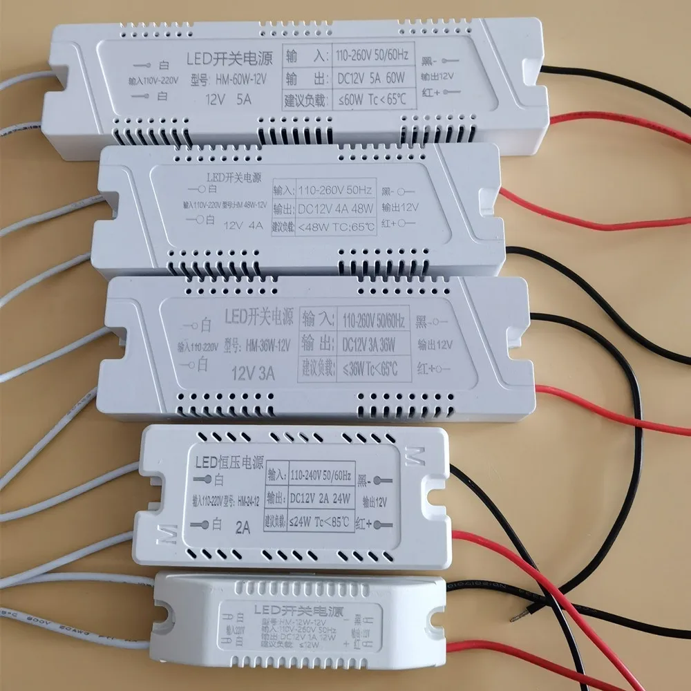 LED-Driver-Power-Supply-Adapter-220V-to-12V-Lighting-Transformer-60W ...