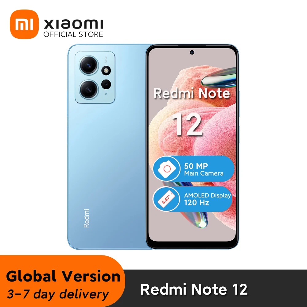 Xiaomi-Smartphone-Redmi-Note-12-Snapdragon-685-cran-AMOLED-120Hz-Charge ...
