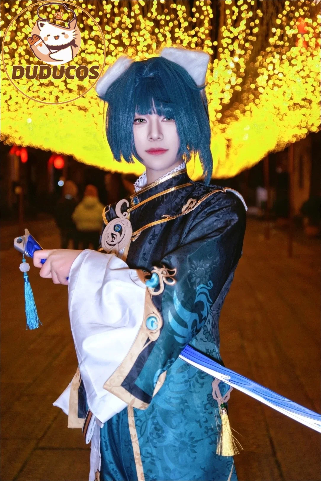 DUDU-N Game Genshin Impact XingQiu Cosplay Costume Uniform Unisex ...