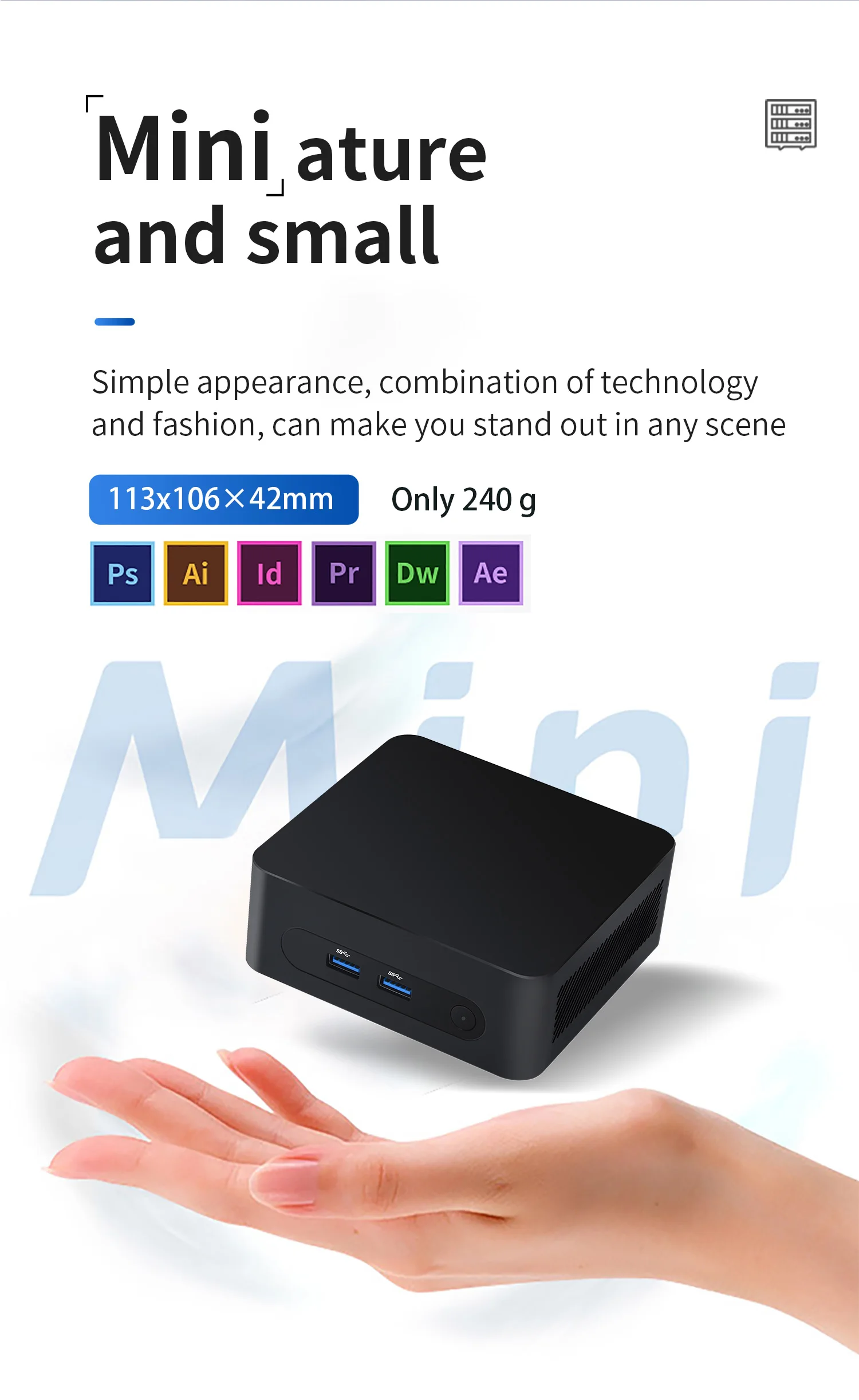SZBOX ZX03 Pro mini pc Intel Twin Lake N150 DDR4 WIFI5 BT4.2 Double ...