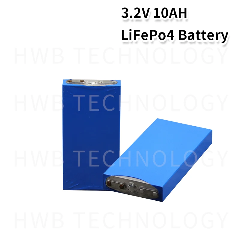 2pack 3.2v 10ah Lifepo4 Battery 10ah 3.2v 30a Discharge 10000mah Cell ...