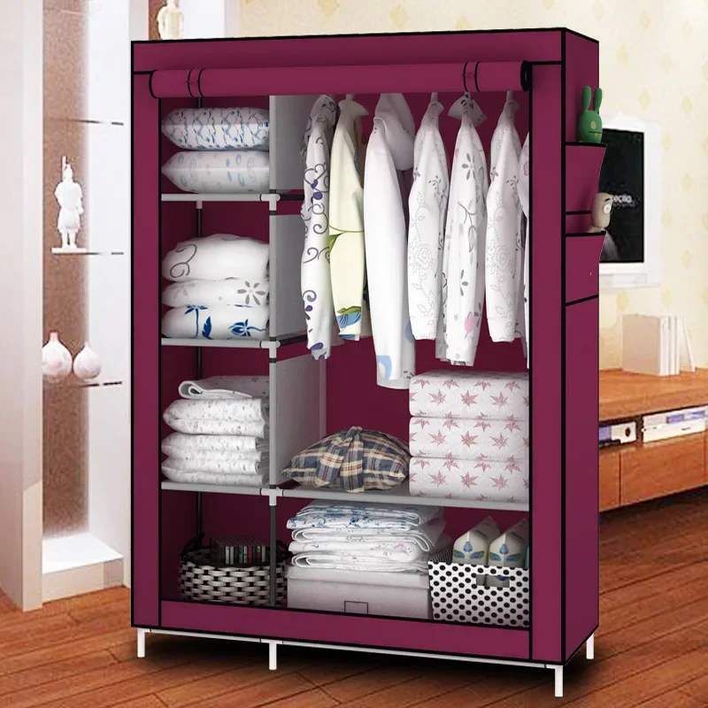 Storage-Locker-Folding-Wardrobe-With-Folding-Portable-Cabinets-for ...