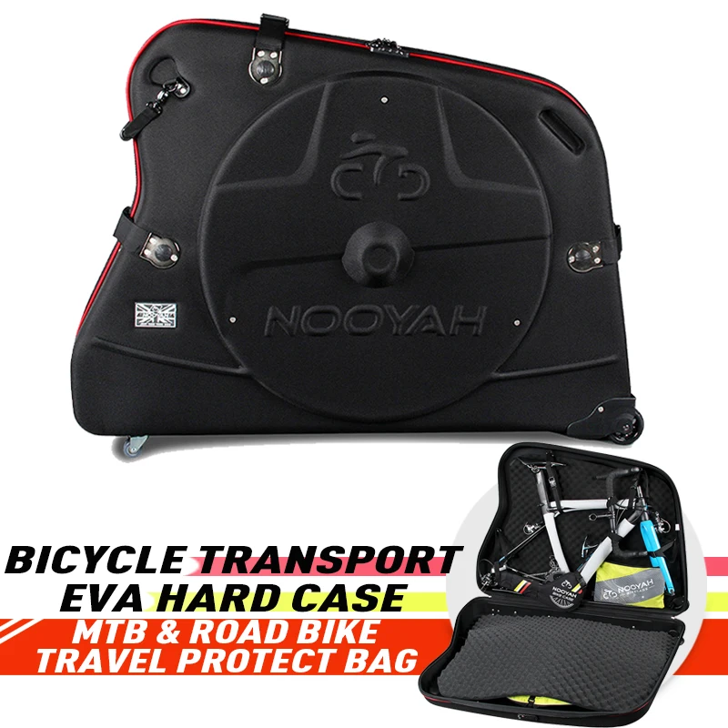 NOOYAH-Bicycle-Transport-Case-Bike-Travel-EVA-Hard-Box-MTB-Road-Whole-Bike-Bag-Cycling ...