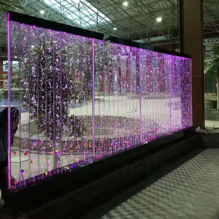 Waterfall-water-wall-bubble-feature-room-divider-room-partition-indoor ...