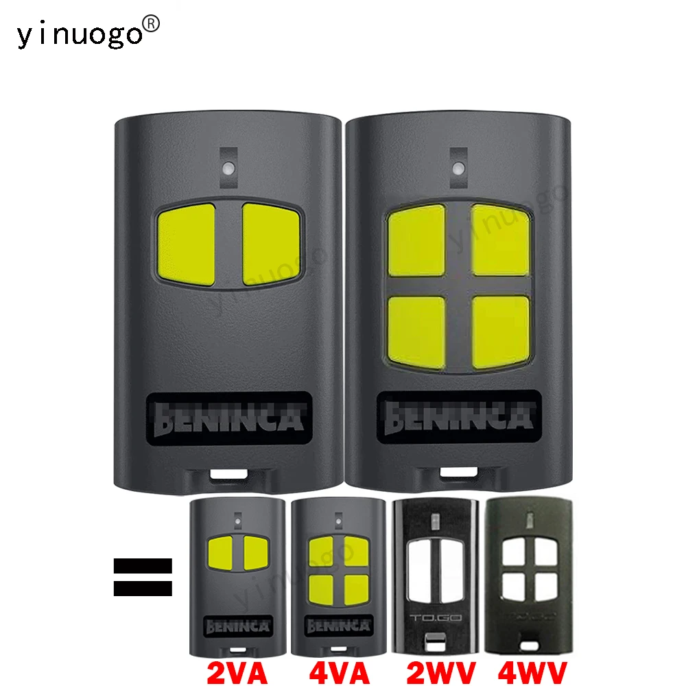 Beninca Garage Door Remote Control 433.92mhz Rolling Code Beninca To.go ...
