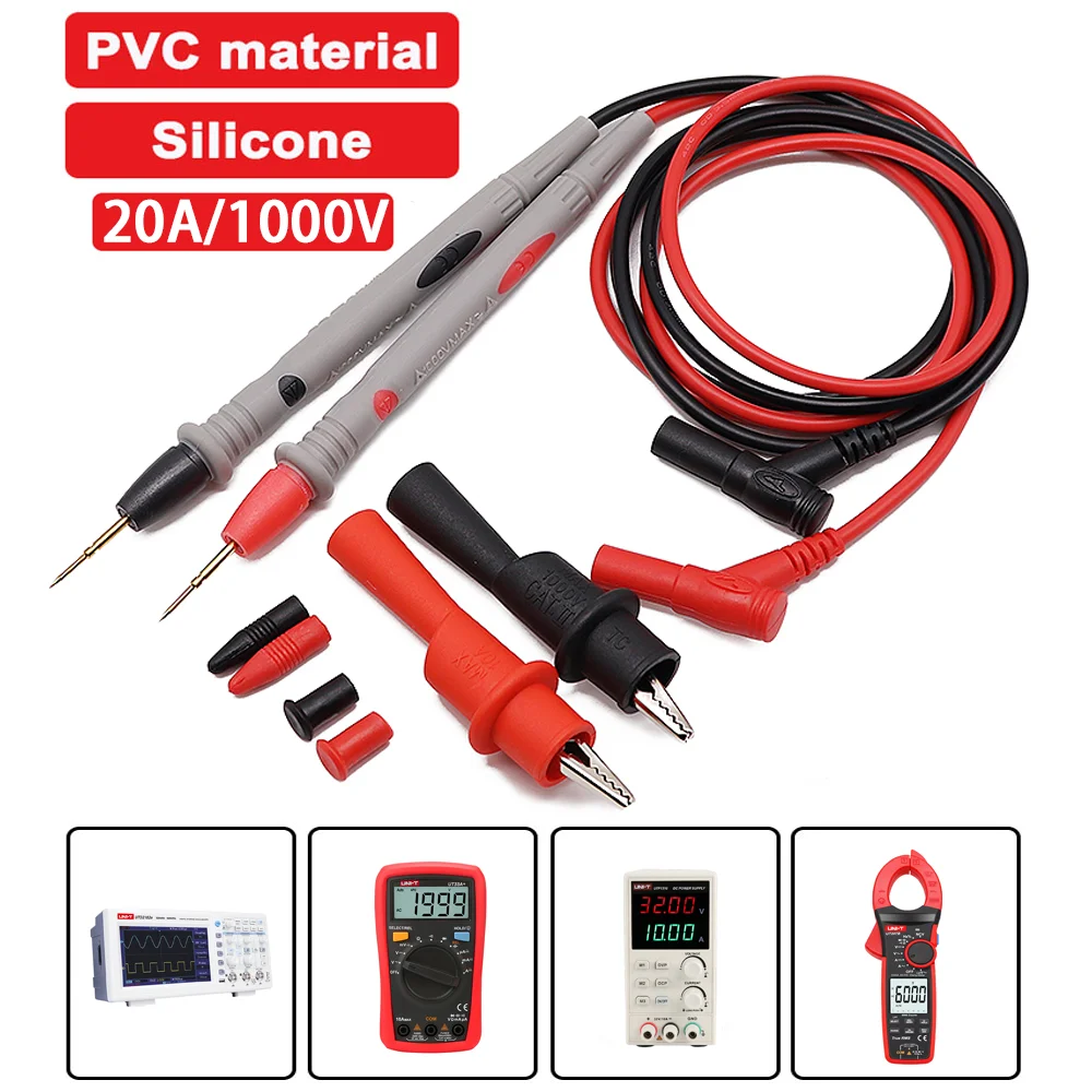 20A-1000V-Probe-Test-Leads-Pin-for-Digital-Multimeter-Needle-Tip-Multi ...