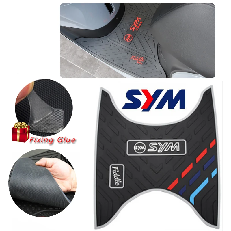 Waterproof-Foot-Pedal-Pad-Cover-For-Scooter-SYM-FNX-150-180-DRG ...