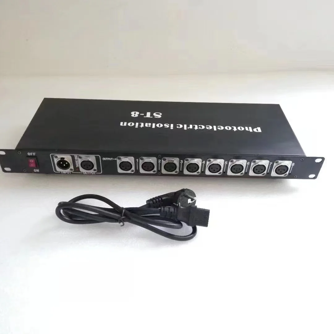 Fast-Shipping-Best-Quality-8CH-DMX-Splitter-DMX512-Light-Stage-Lights ...