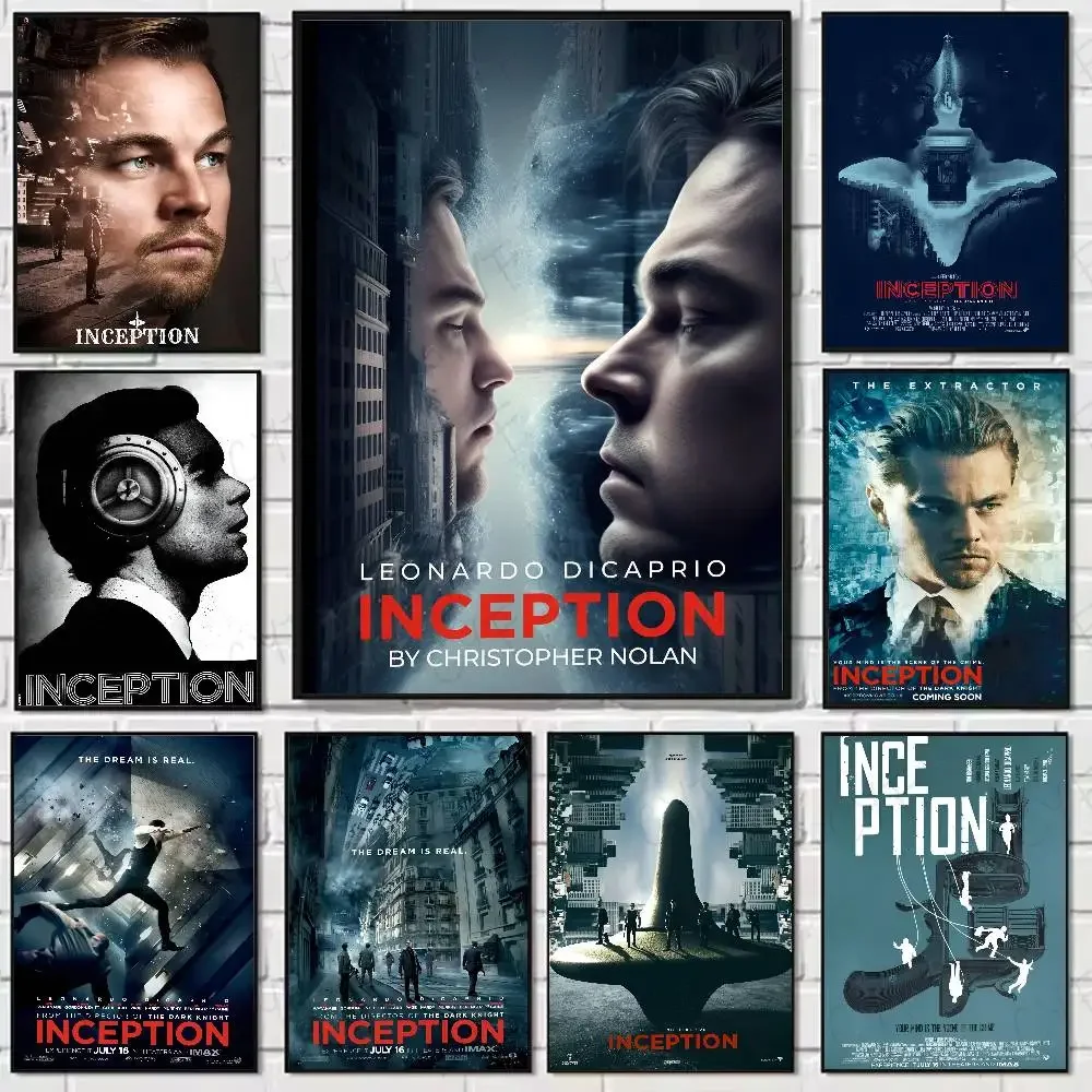 Science Fiction Movies I-Inception Poster High Quality Wall Art for ...