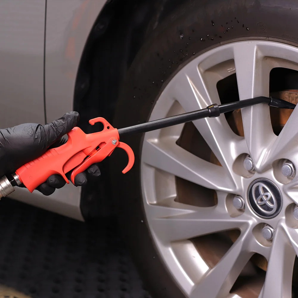 SPTA Plastic Steel High Pressure Dust Blow Gun Air Gun Air Blow Long ...