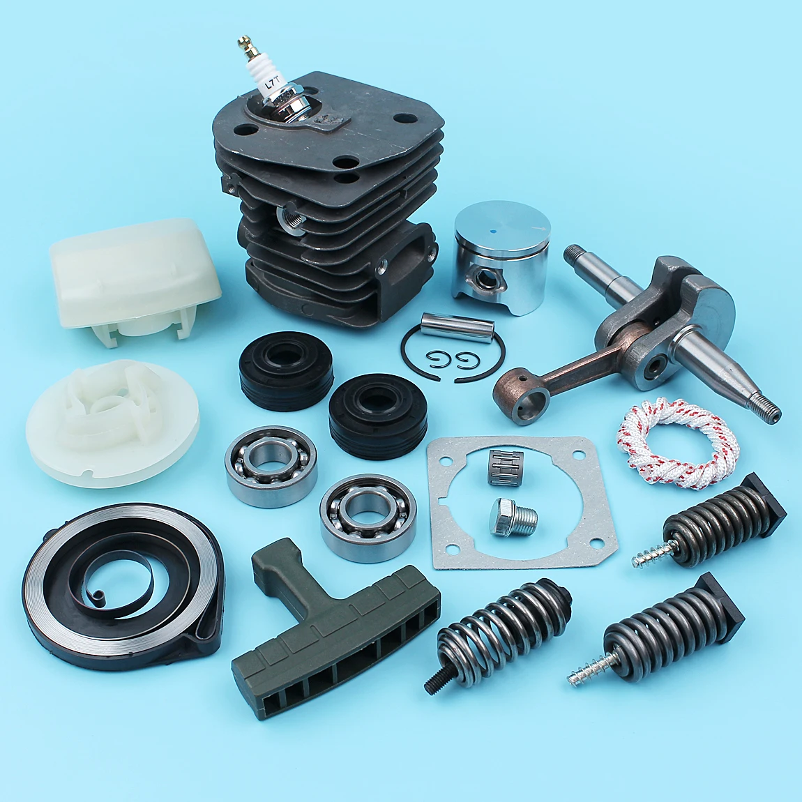 44mm-Cylinder-Piston-Kit-For-Husqvarna-340-345-350-Crankshaft-Buffer ...