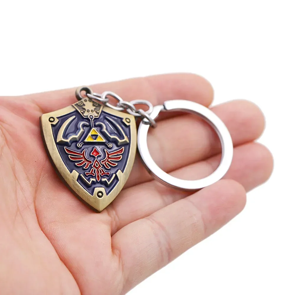 Zelda-Legend-Keychain-Hailia-Shield-Necklace-Funny-Anime-Zelda-Key ...