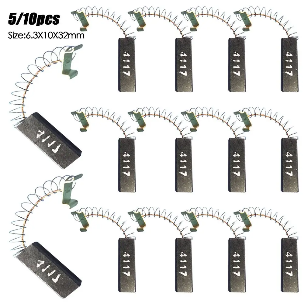 5-10pcs-Electric-Motor-Carbon-Brushes-6-3x10x32mm-Power-Tool-4117 ...