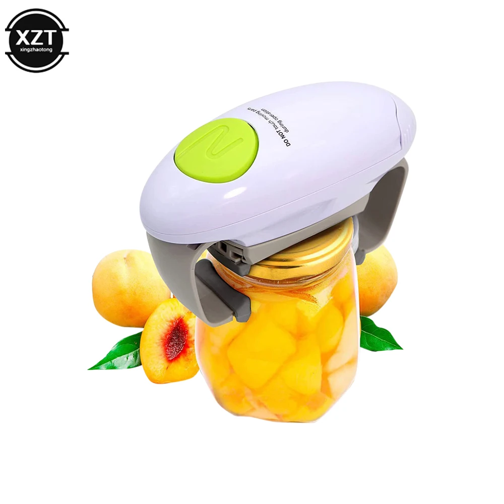 Electric-Can-Opener-Smooth-Edge-Practical-Automatic-Jar-Bottle-Openers ...