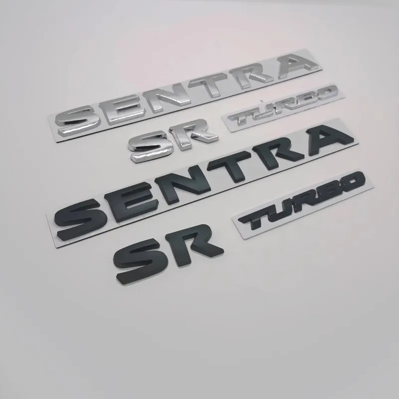 For-NISSAN-2012-2018-ALTIMA-SENTRA-SR-TURBO-English-Letter-Label-Logo ...