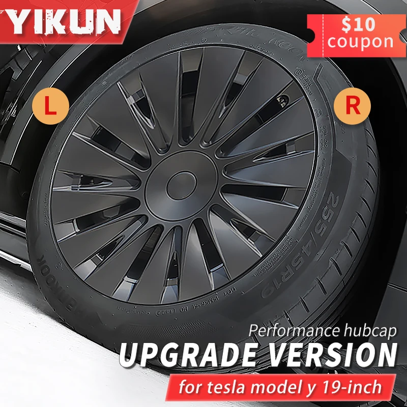 4PCS-for-Tesla-Model-Y-19-Inch-Hubcap-Replacement-Performance ...