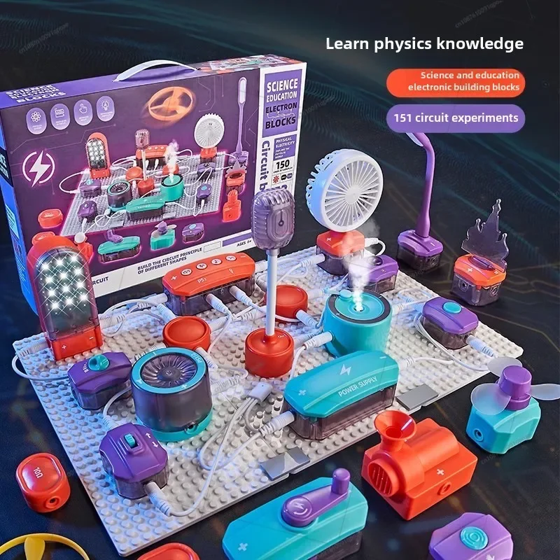 Children-s-Science-Experiment-Set-Elementary-School-Students-Circuit ...