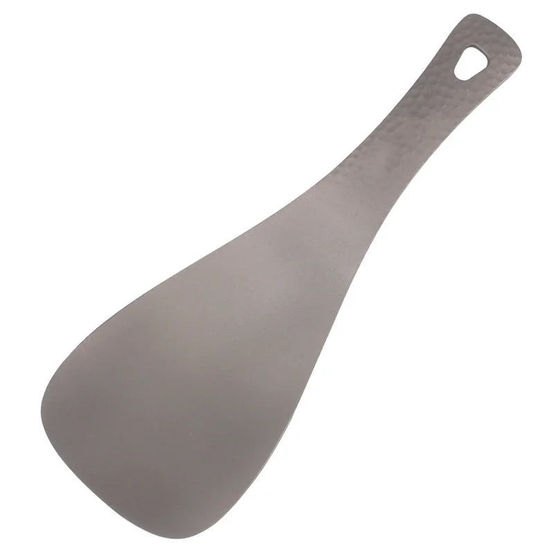 Pure Titanium Rice Spoon Cook Shovel Outdoor Camping Household Rice ...