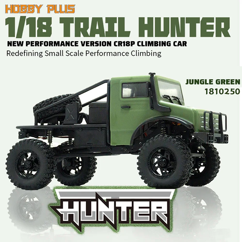 HOBBY PLUS HB CR18P Trail Hunter 1/18 MINI RC Electric Remote Control ...