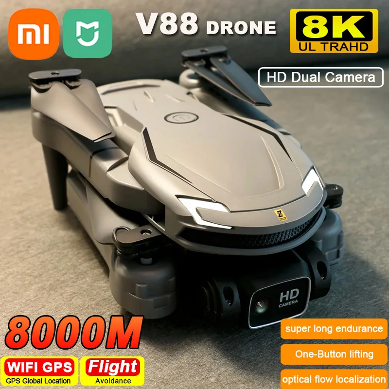 Xiaomi-MIJIA-V88-Drone-8K-5G-GPS-Professional-HD-Aerial-Photography-Remote-Control-Aircraft-HD ...
