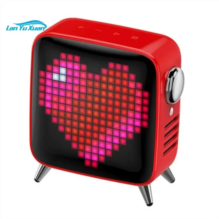 Divom-Tivoo-Max-Pixel-Wireless-Bluetooth-Speaker-Weather-Clock-Alarm ...