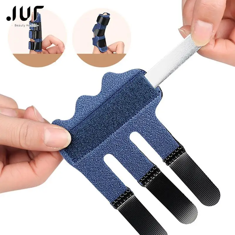 Pain-Relief-Trigger-Finger-Fixing-Splint-Straighten-Brace-Adjustable ...