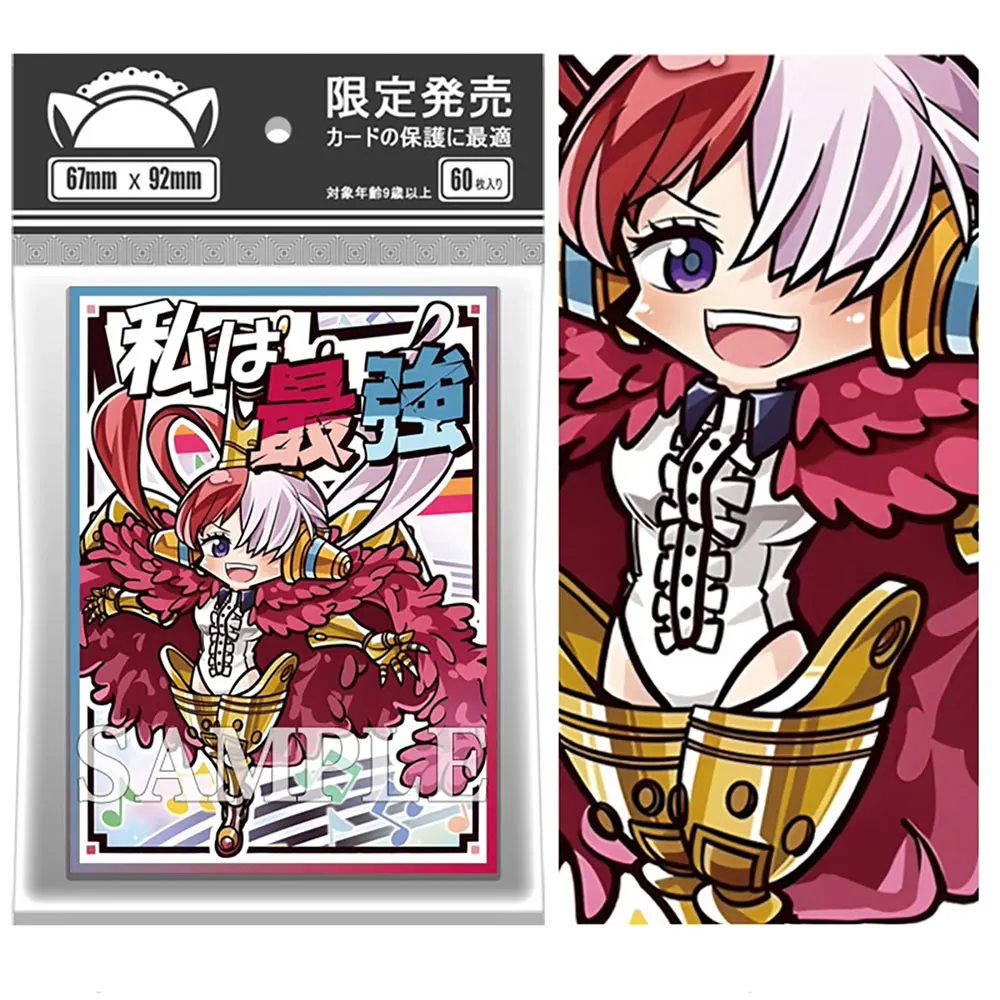 Funda-protectora-exterior-para-cartas-de-Anime-Protector-de-60-piezas ...