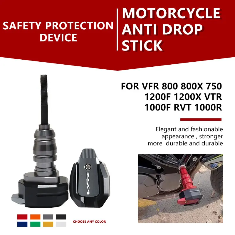 For-HONDA-VFR-800-800X-750-1200F-1200X-VTR-1000F-RVT-1000R-Frame-Slider ...