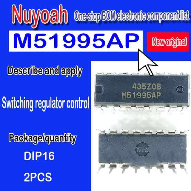 M51995P M51995AP Switching Regulator Chip Straight Plug-in, 47% OFF