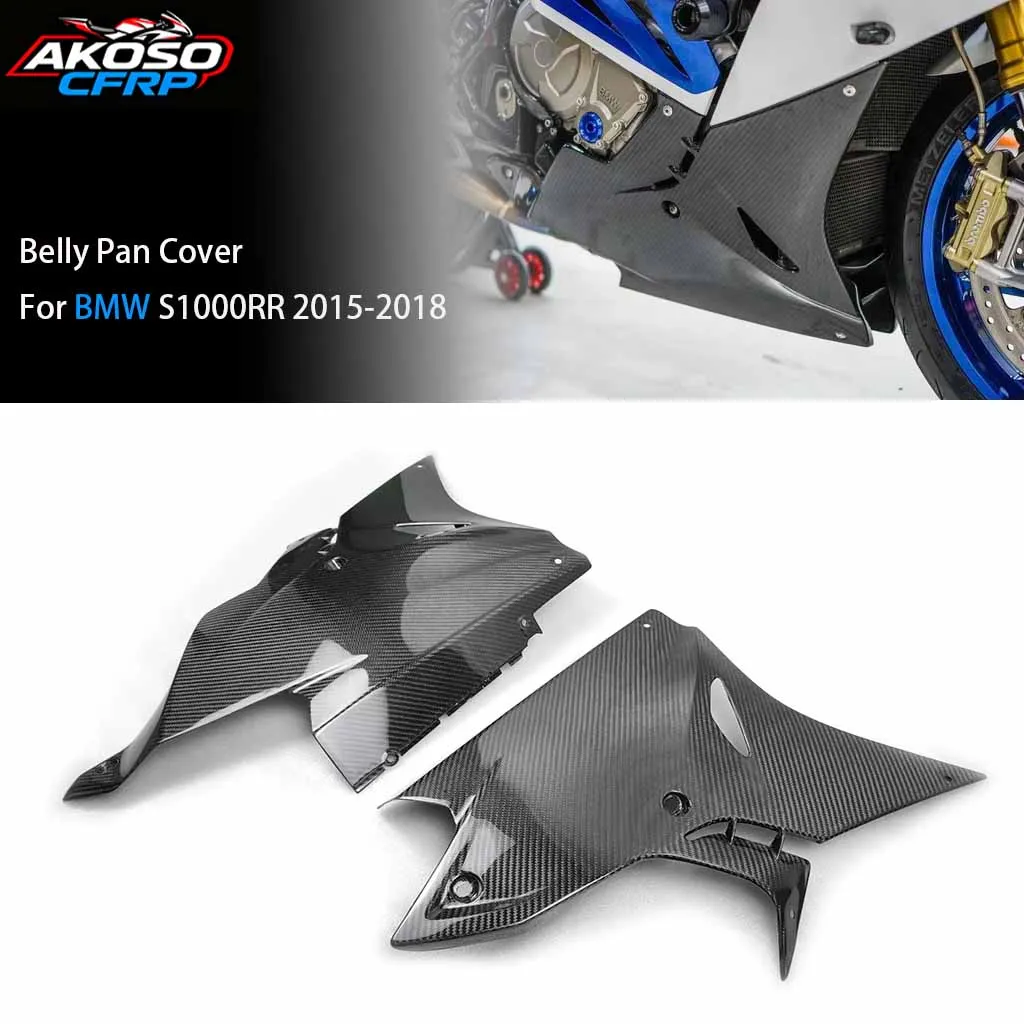 100% 3K Carbon Fiber For BMW S1000RR 2015-2018 Motorcycle Accessories ...