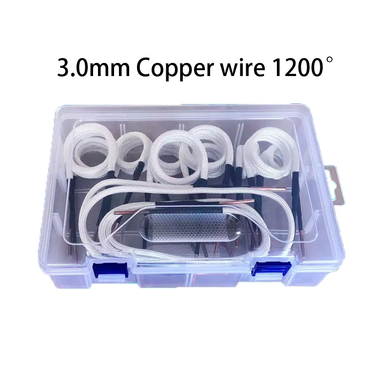 3.0mm Copper wire 1200° Heat Induction Heater Coil Kit For Magnetic ...