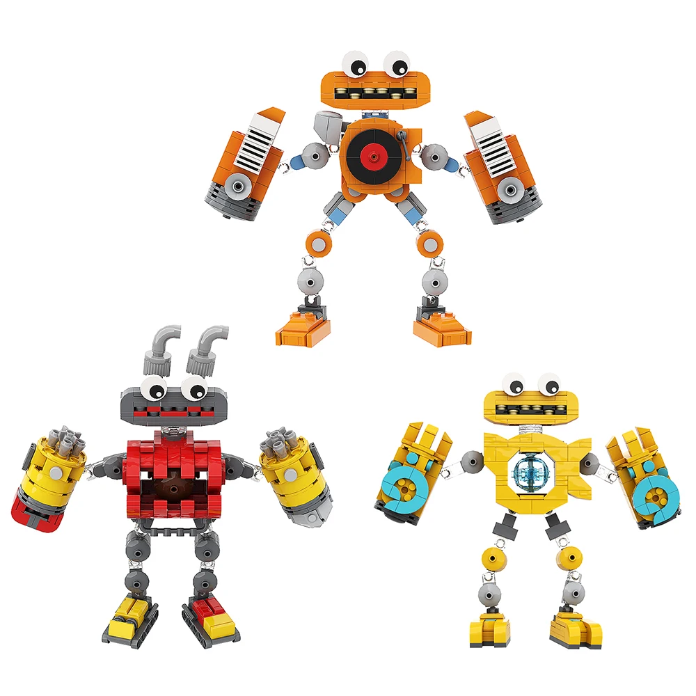 Gobricks My Singing Monsters Moc Building Blocks Kit Epic Wubboox Rare ...