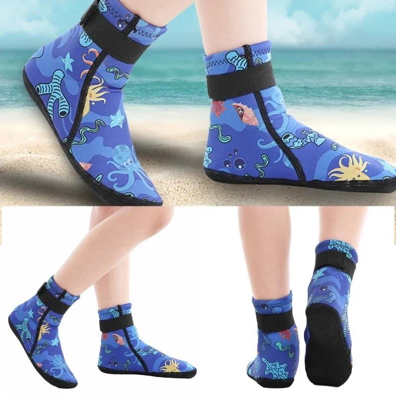 Kids-Neoprene-Diving-Socks-Beach-Water-Socks-for-Children-Swimming ...