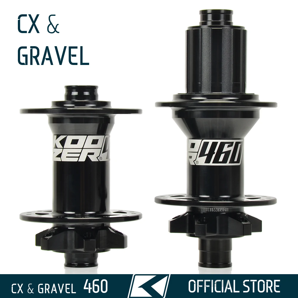 Koozer-Gravel CX Disco Estrada MTB Cubo de Bicicleta, 460, 9x100, QR ...