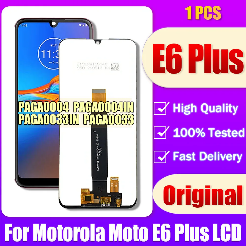 Original-6-1-For-Motorola-E6-Plus-LCD-Display-Touch-Screen-Digitizer ...