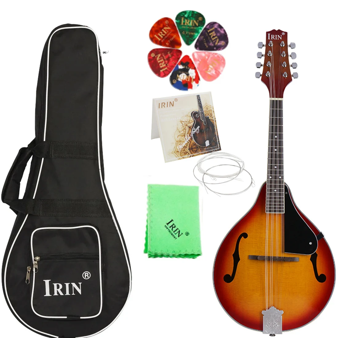 IRIN-8-Strings-Mandolin-Guitar-Classical-Melodic-Instrument-A-Style ...