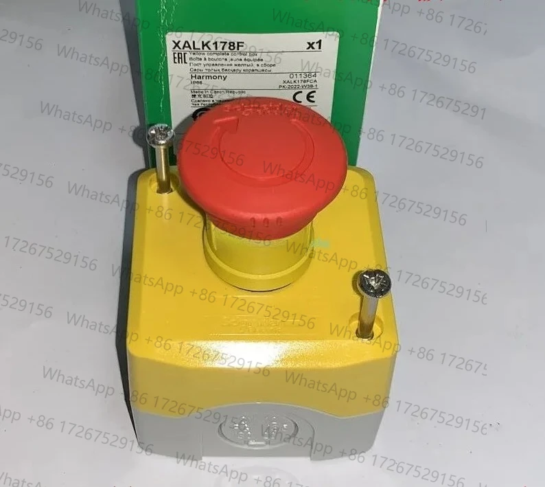 Emergency Stop Pushbutton Box, Original, Novo, XALK178, XALK178F ...
