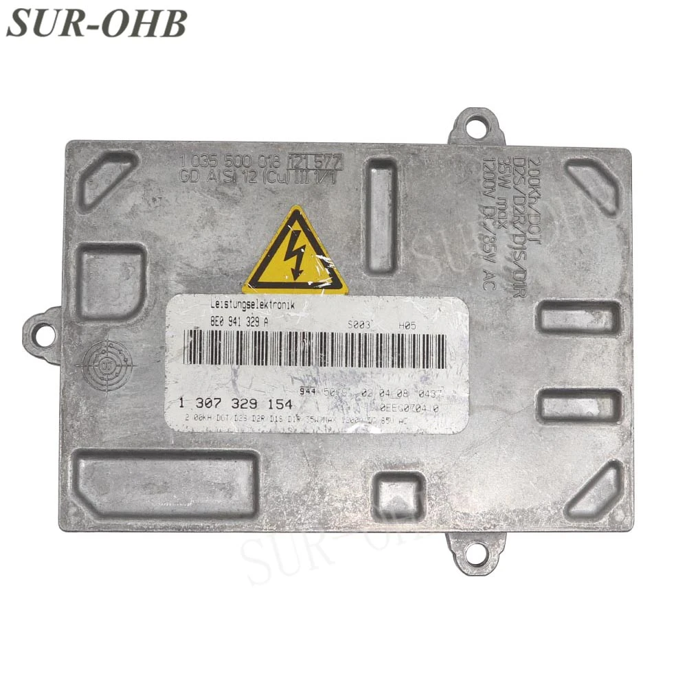 Original Used Xenon Hid Headlight Ballast 1307329154 Control Unit ...
