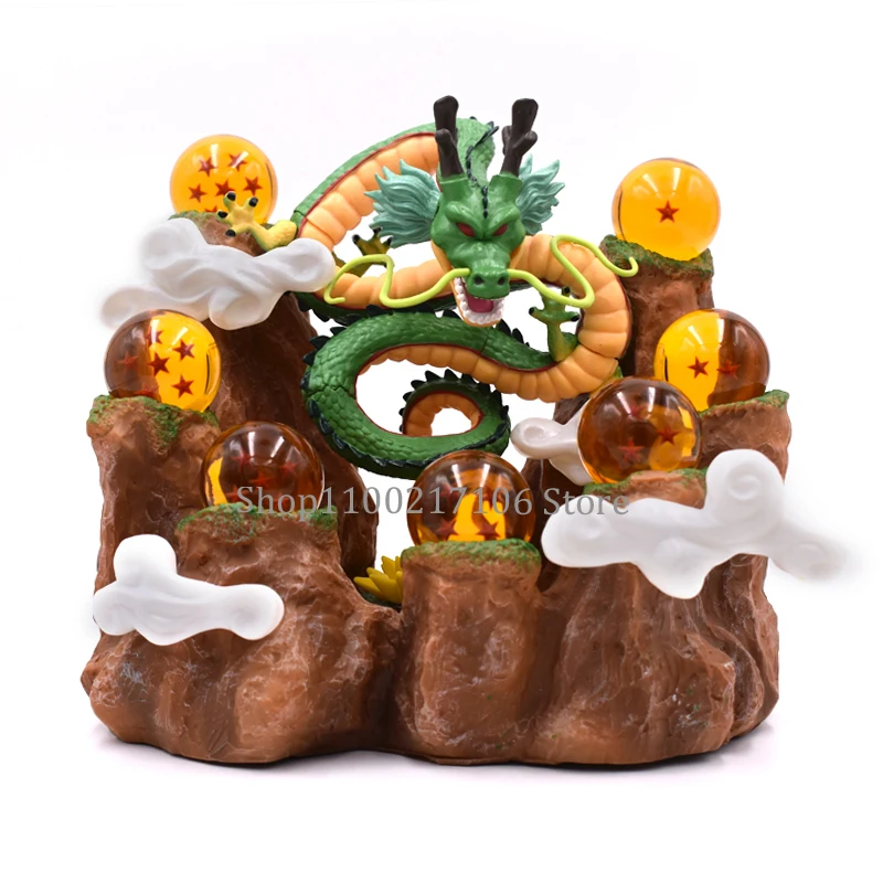 Dragon Ball Z Dragon Shenron Mountain PVC Action Figures อะนิเมะ ...