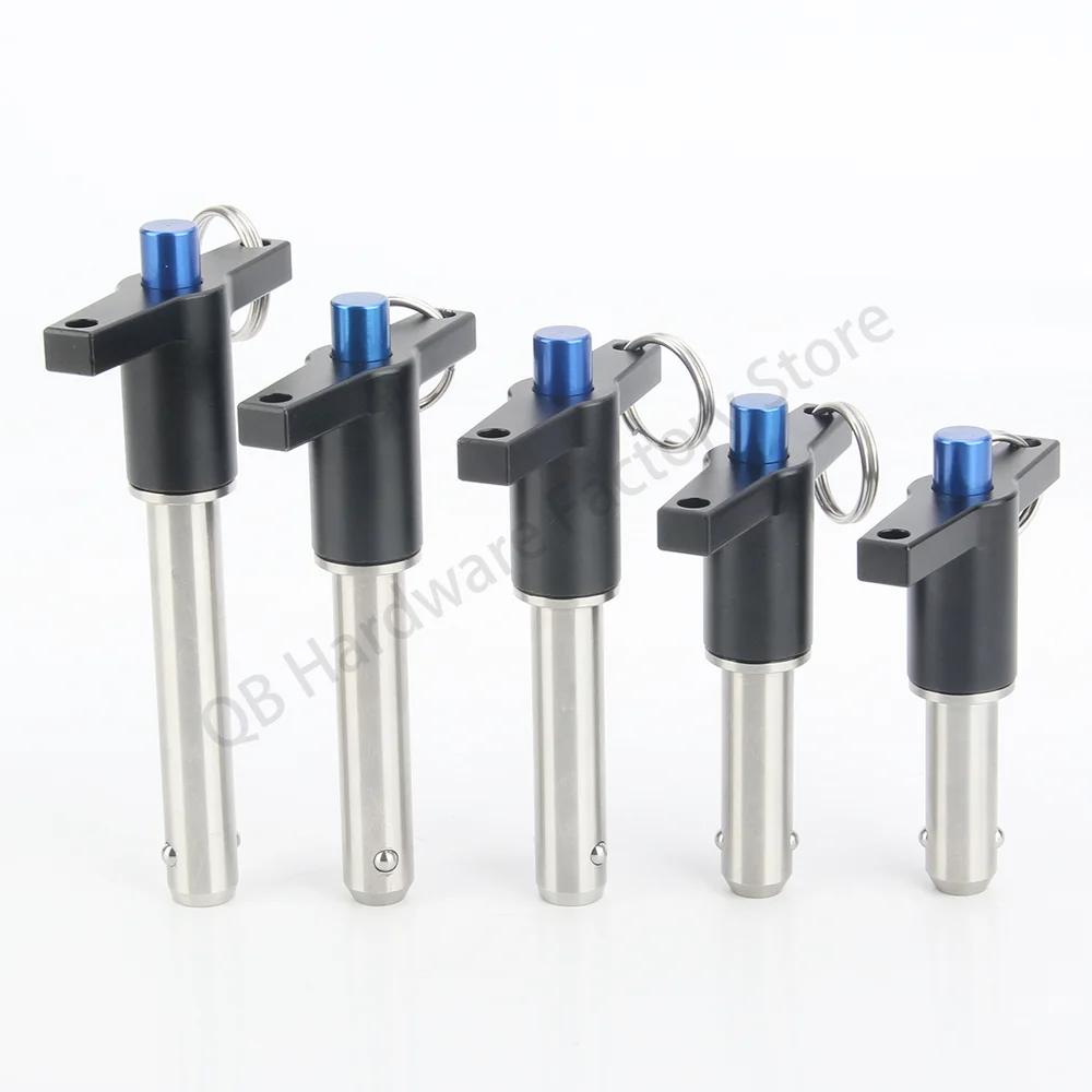 QB117 Factory Outlet Aluminum T-Handle Locating Safety Pins Button ...