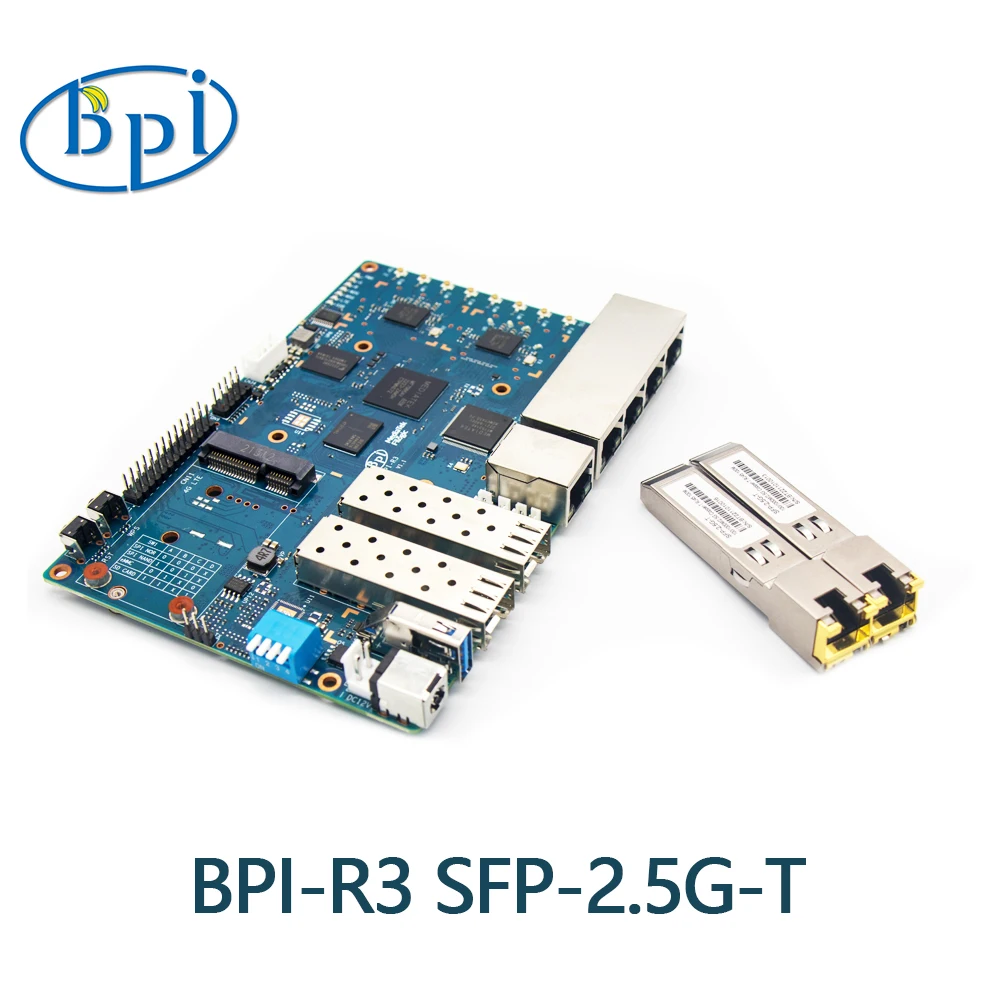 Banana Pi BPI R3 SFP 2.5G T Electric module Compatible with BPI R3 ...