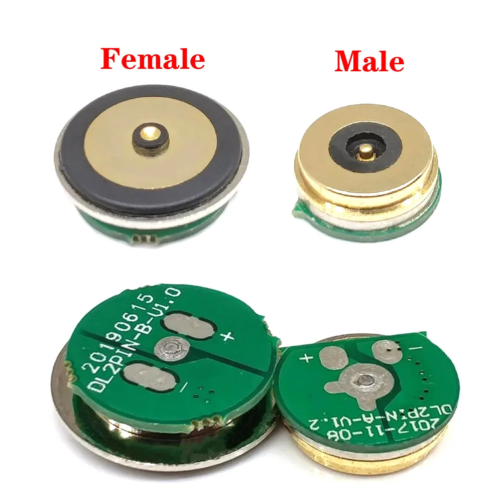 1sets-9MM-Magnetic-DC-Charging-Magnet-Connector-PCB-2Pin-Charge-Power ...