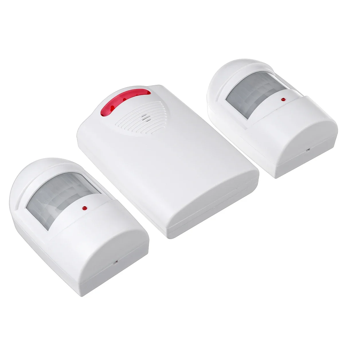 4 Sounds Adjustable Wireless Sensor Alarm Bell PIR Welcome Alarm ...
