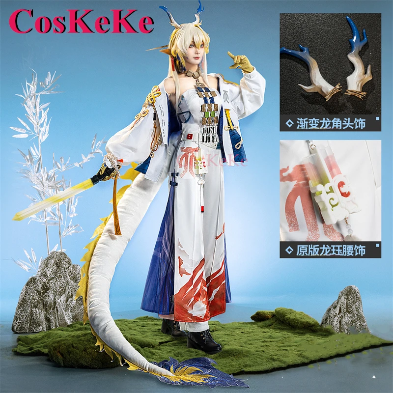 CosKeKe-Shu-Cosplay-Game-Arknights-Costume-Gorgeous-Elegant-Battle ...